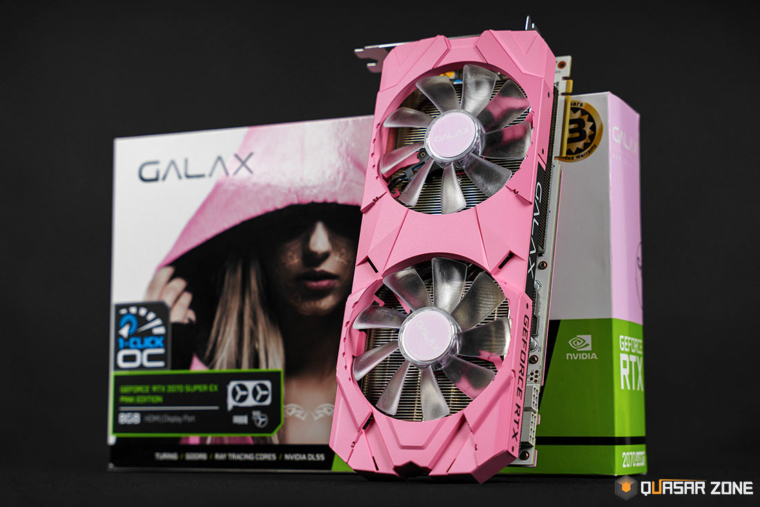 갤럭시 RTX 2070 SUPER EX OC PINK Edition 미리보기 > 리포트 | 퀘이사존