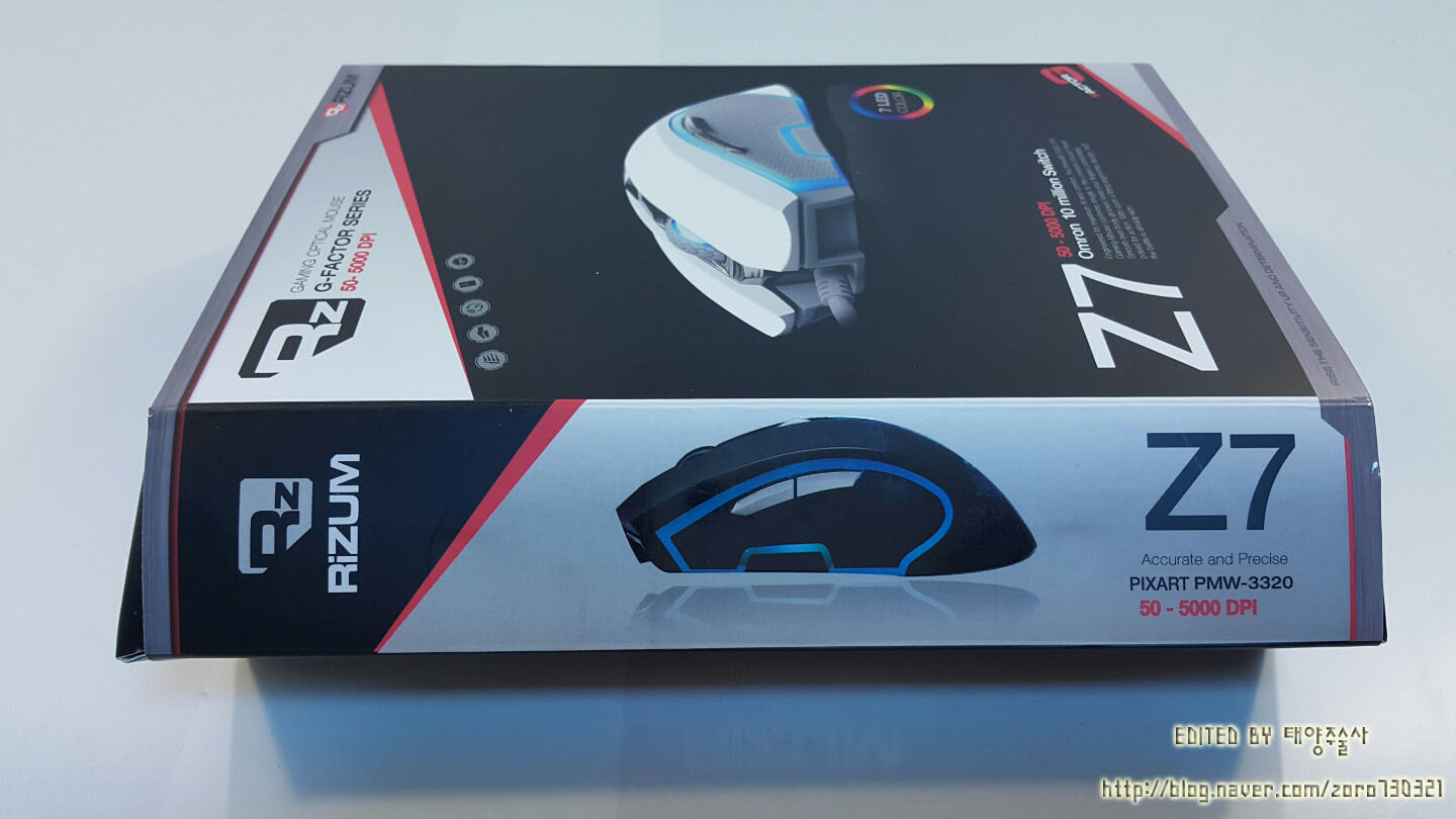 최적의 그립감 RIZUM G-FACTOR Z7 Pro Gaming Optical Mouse (블랙) 사용기 > 유저 칼럼 | 퀘이사존