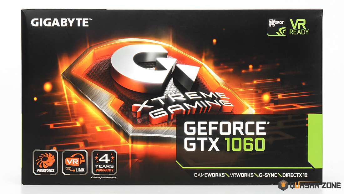 GIGABYTE 지포스 GTX 1060 Xtreme 6GB > 리뷰 | 퀘이사존 QUASARZONE