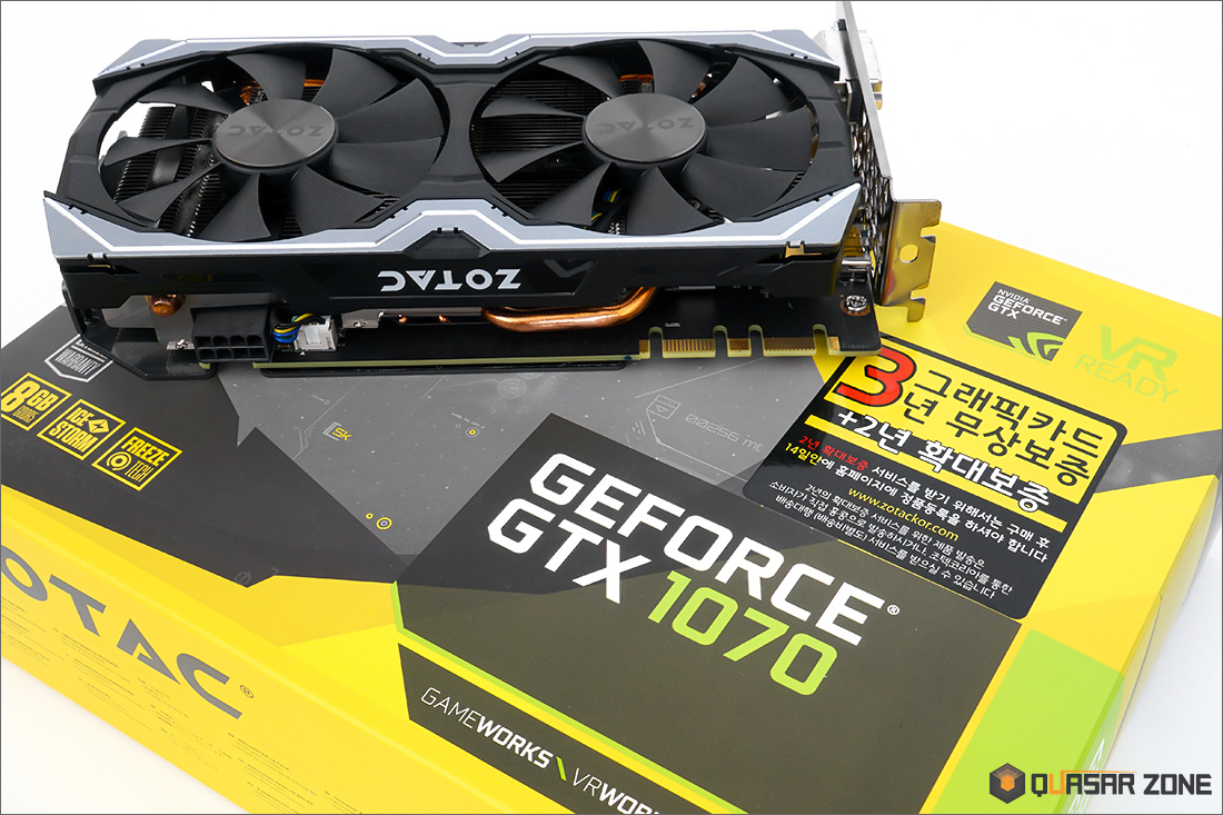 ZOTAC 지포스 GTX 1070 MINi 8GB > 리뷰 | 퀘이사존 QUASARZONE