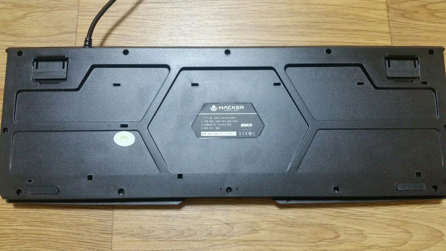 적축으로 돌아왔다! ABKO Hacker K610 기계식 키보드 > 유저 칼럼 | 퀘이사존