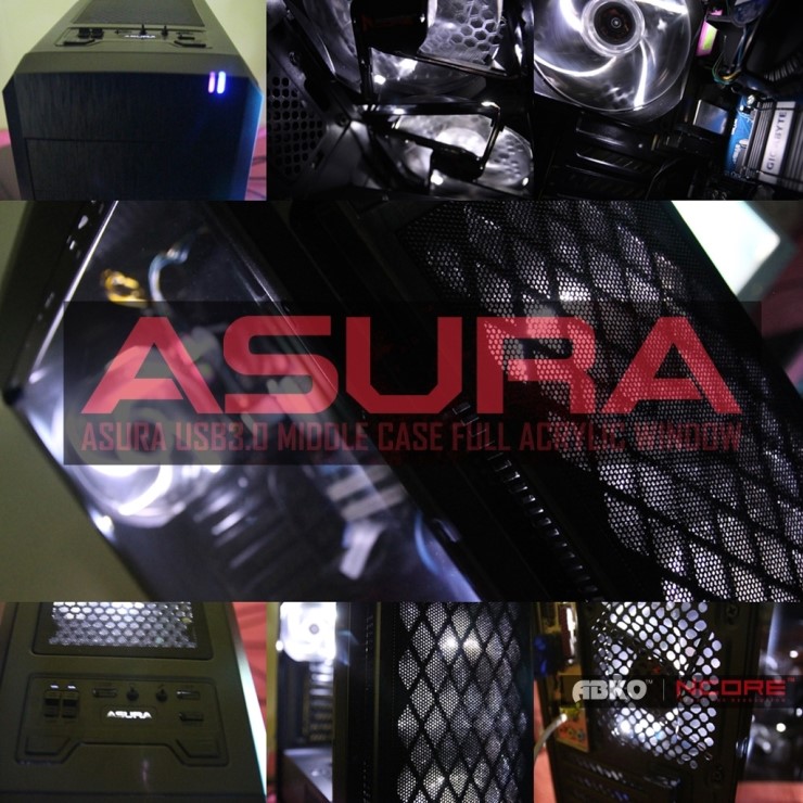 앱코 NCORE 아수라 USB3.0 풀 아크릴 윈도우 PC 케이스 > 유저사용기/필테 | 퀘이사존 QUASARZONE