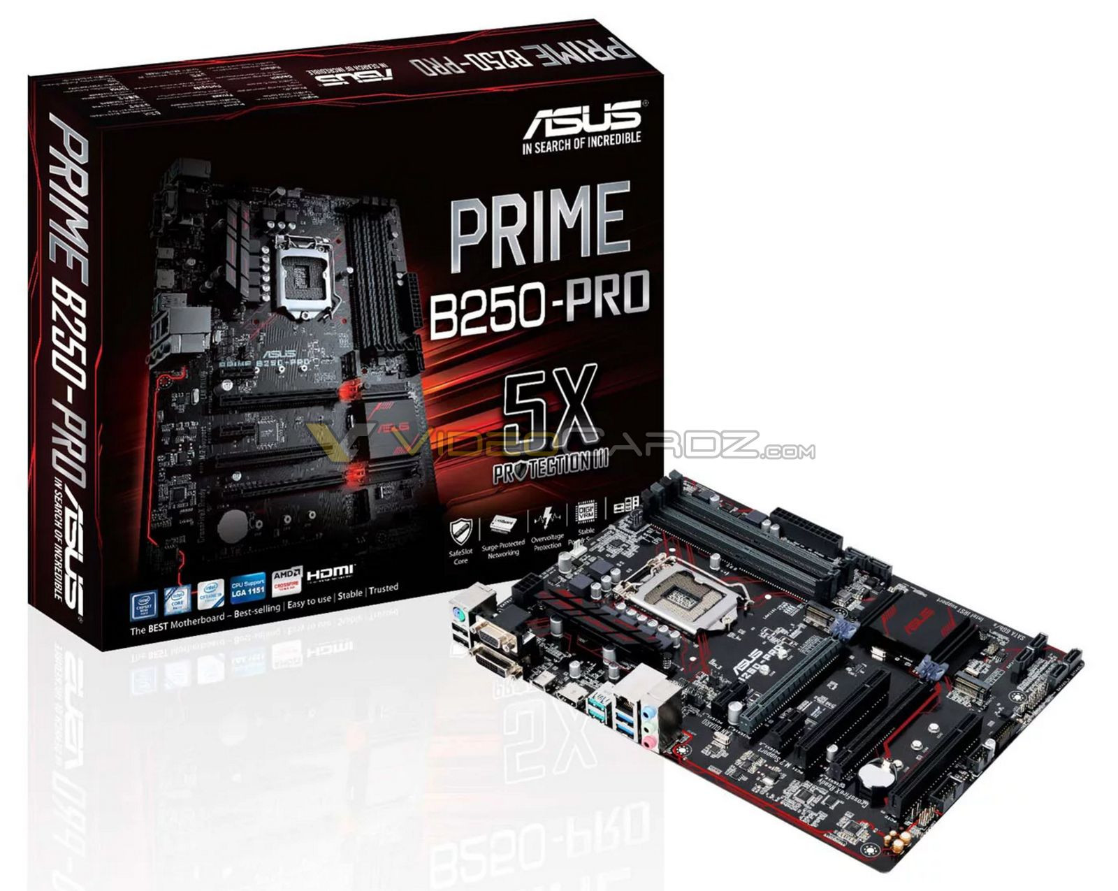 ASUS Prime B250 Pro 메인보드 사진 포착 > 하드웨어 뉴스 | 퀘이사존 QUASARZONE