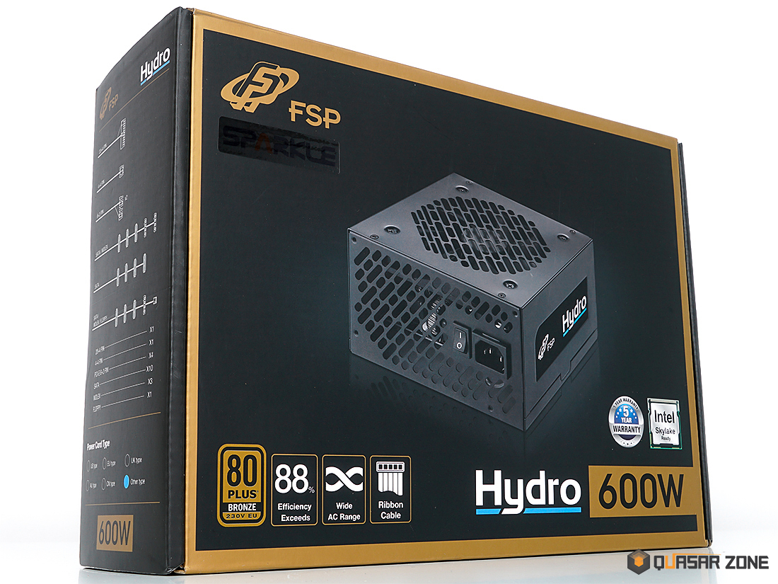 FSP Hydro 600W 80PLUS BRONZE 230V EU > 퀘이사 칼럼 | 퀘이사존 QUASARZONE