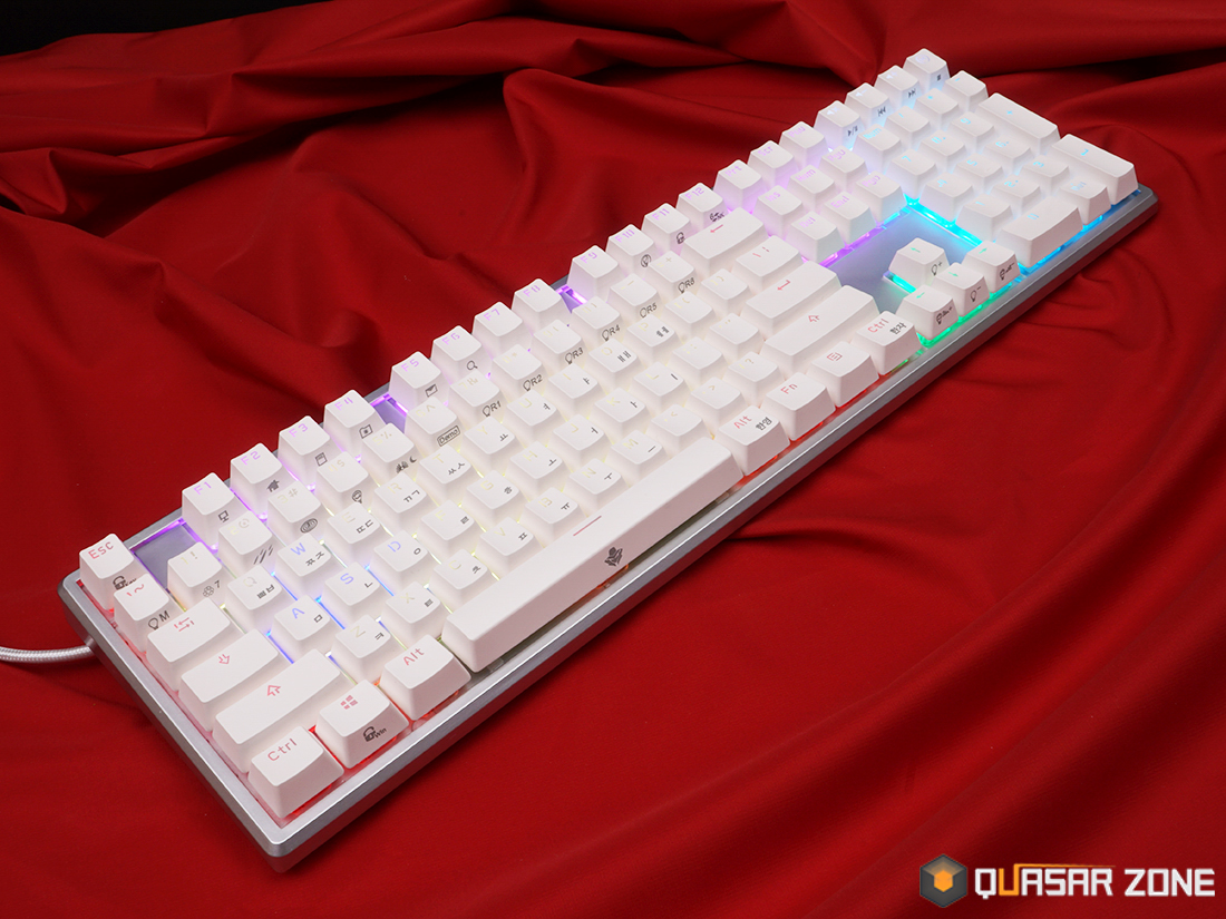 ABKO HACKER K985P V2 무접점 RGB PBT 생활방수 : 키보드 > 퀘이사 칼럼 | 퀘이사존