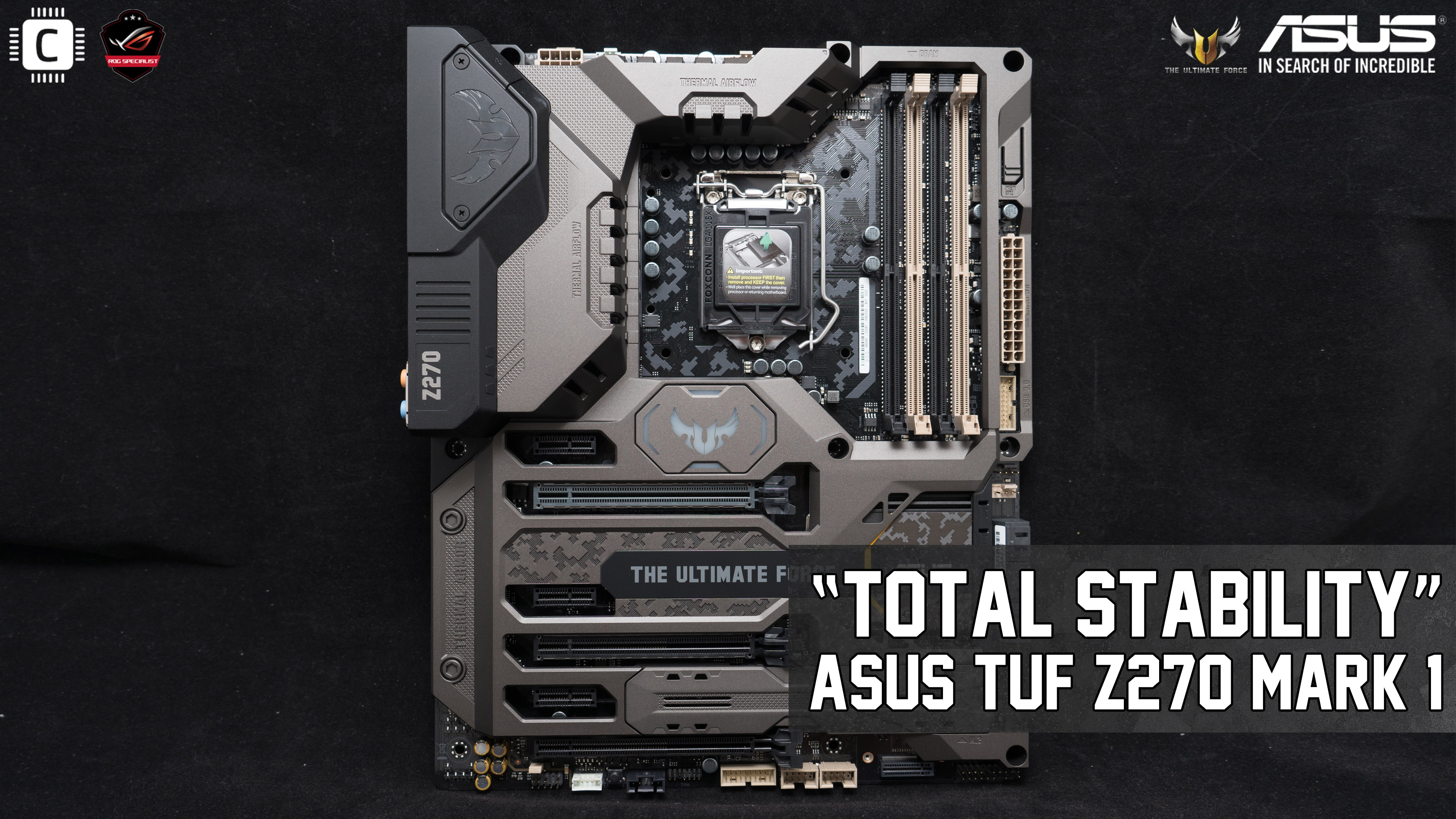 ASUS TUF Z270 MARK 1 (에이수스 터프 Z270 마크 1) > 유저 칼럼 | 퀘이사존