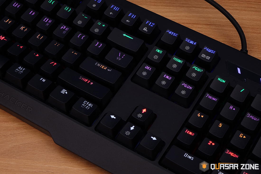 ABKO HACKER K (K6000, K610, K670) : 게이밍 기계식 키보드 > 퀘이사 칼럼 | 퀘이사존