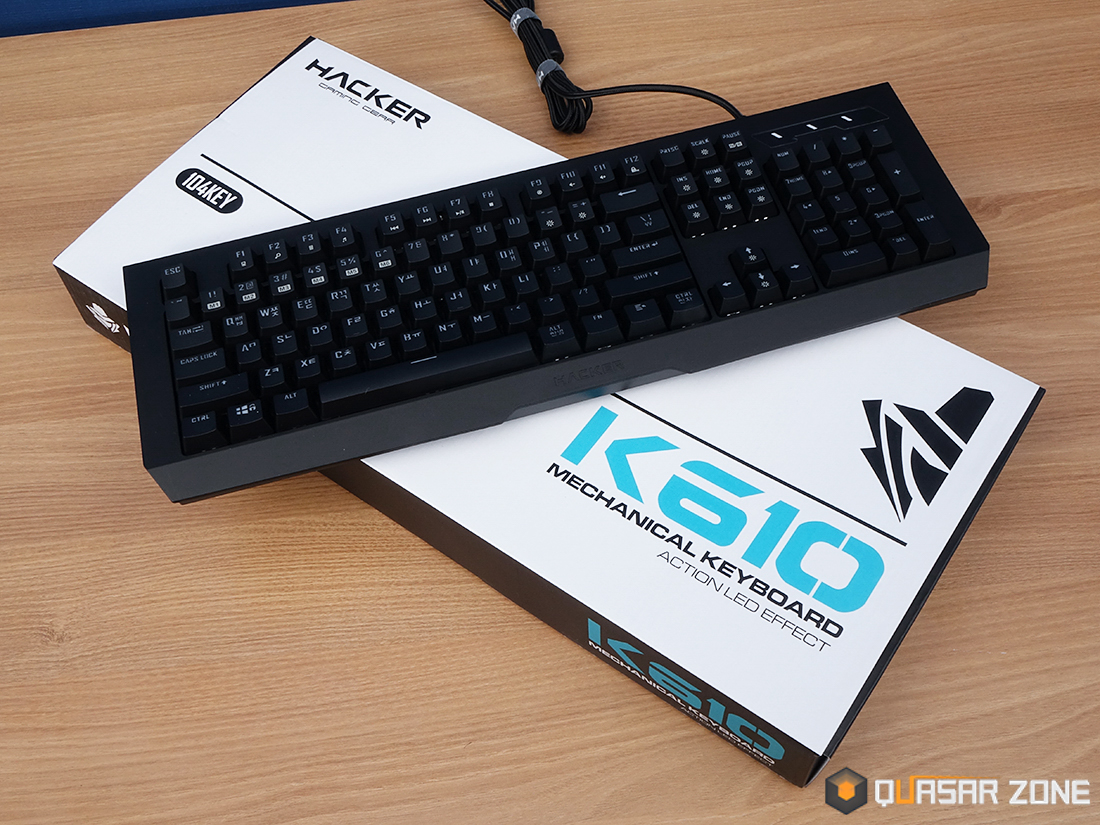 ABKO HACKER K (K6000, K610, K670) : 게이밍 기계식 키보드 > 퀘이사 칼럼 | 퀘이사존
