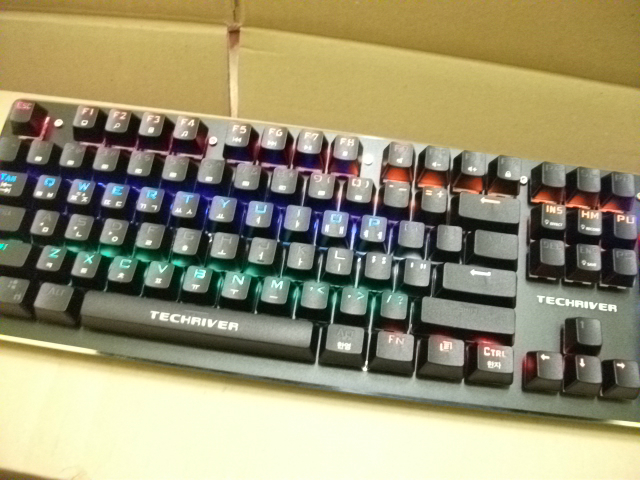 TECHRIVER TK-G5000 (청축) 키보드 > 유저사용기/필테 | 퀘이사존 QUASARZONE