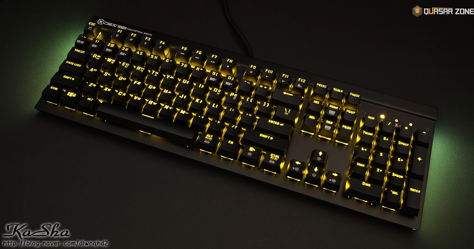 COX CK700 라이트닝 카일 광축 기계식 게이밍 키보드 ( 완전 방수, 한영 이중사출, 블랙 ) > 유저 칼럼 | 퀘이사존