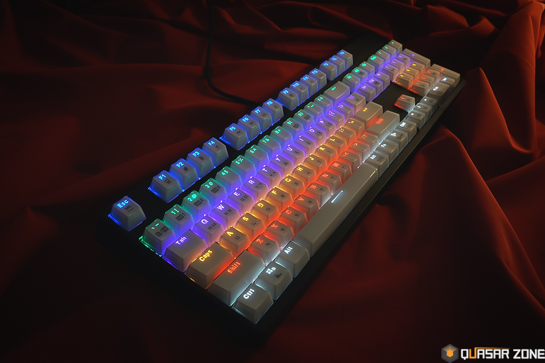 ABKO Hacker K8700 카일 광축 완전방수 크리스탈 키캡 : 키보드 > 퀘이사 칼럼 | 퀘이사존