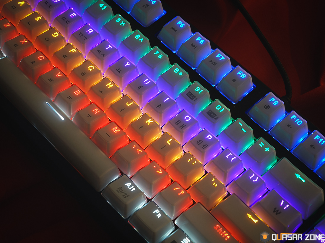 ABKO Hacker K8700 카일 광축 완전방수 크리스탈 키캡 : 키보드 > 퀘이사 칼럼 | 퀘이사존