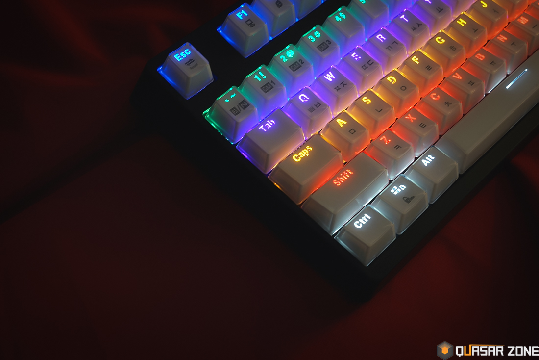 ABKO Hacker K8700 카일 광축 완전방수 크리스탈 키캡 : 키보드 > 퀘이사 칼럼 | 퀘이사존