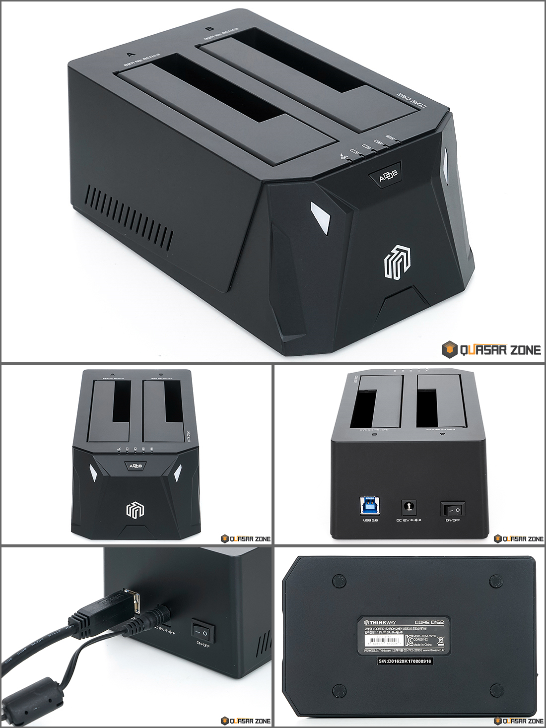 웨이코스 씽크웨이 CORE D162 IRON 2BAY USB3.0 도킹스테이션 > 퀘이사 칼럼 | 퀘이사존