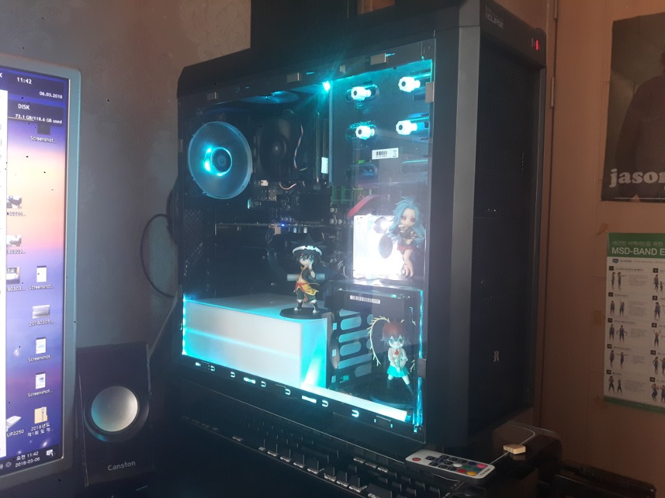 오래된 3rsys L700 구형케이스를 요즘 트렌드에 맞춰 바꿔보았습니다. > 하드웨어갤러리 | 퀘이사존 QUASARZONE