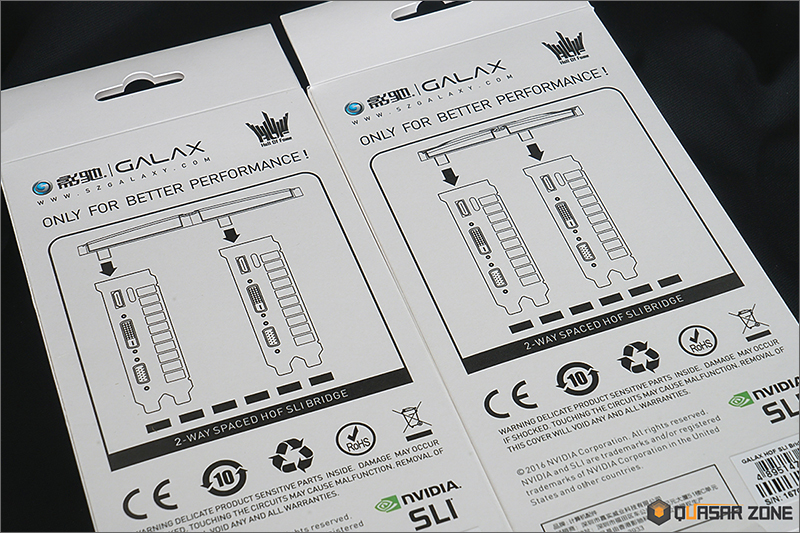 갤럭시 GALAX Hall Of Fame SLI 브릿지 > 리포트 | 퀘이사존