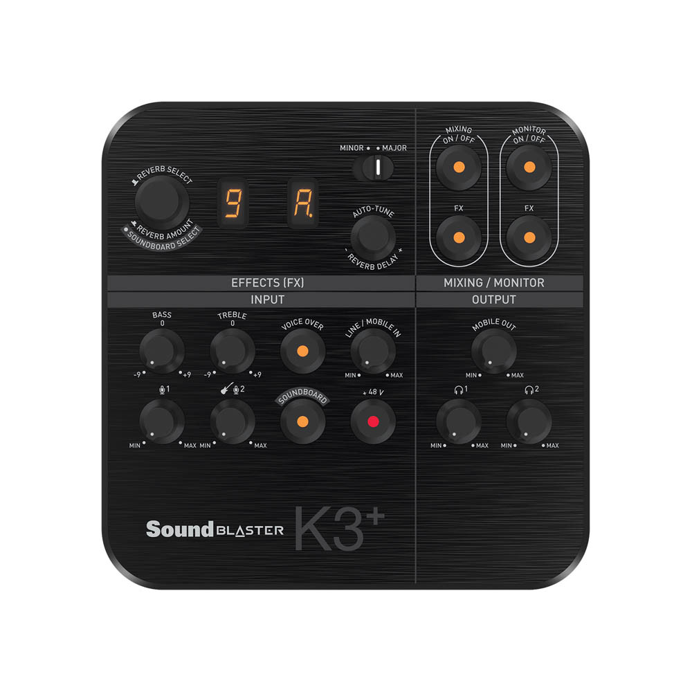 Creative에서 스트리머를 위한 Sound Blaster K3+ 휴대용 믹싱 출시 > 하드웨어 뉴스 | 퀘이사존