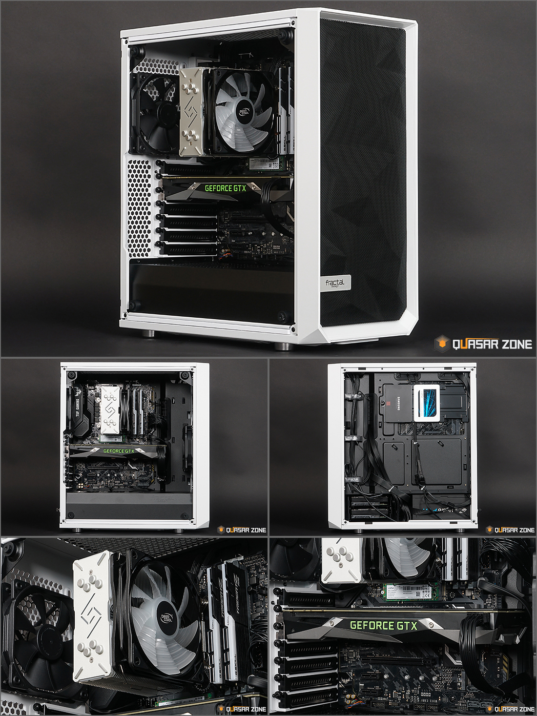 Fractal Design Meshify C White 강화유리 > 퀘이사 칼럼 | 퀘이사존