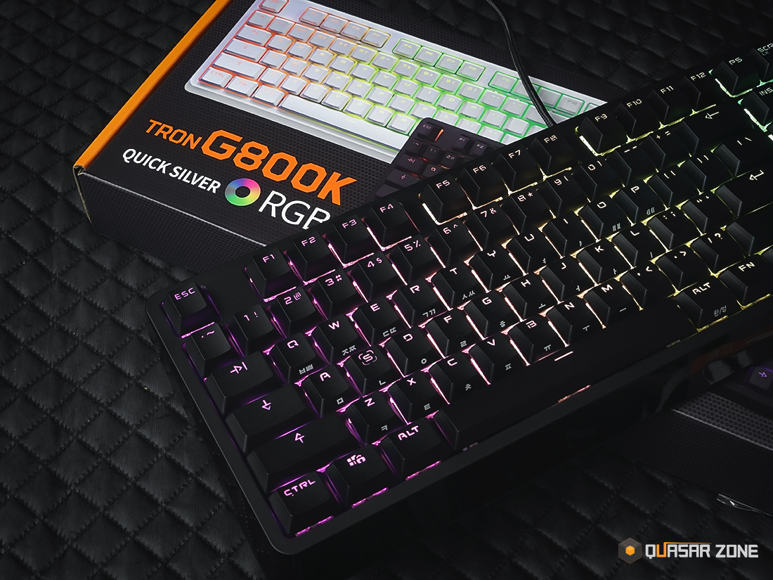 MAXTILL RATIO G800K QS 체리 LP 한글측각 RGB : 스피드 은축 > 퀘이사 칼럼 | 퀘이사존