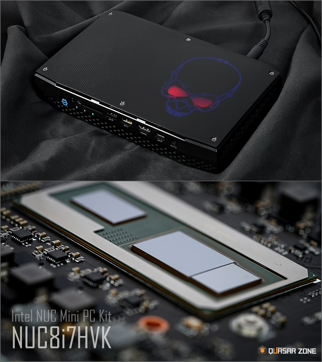 혼종이 만든 강력한 미니 PC, Intel NUC Kit NUC8i7HVK > 퀘이사 칼럼 | 퀘이사존