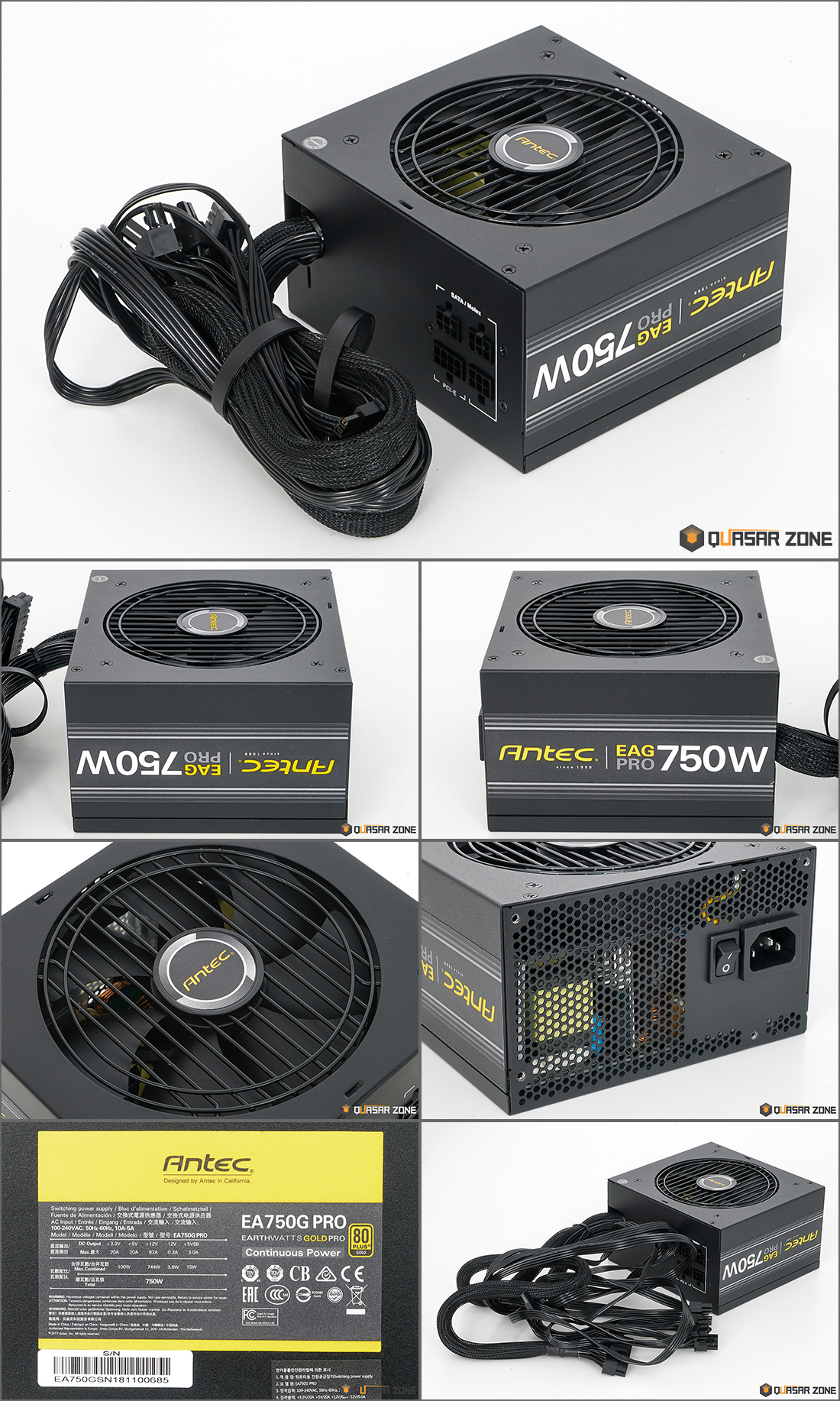 Antec EAG PRO 750W 80PLUS GOLD 모듈러 > 퀘이사 칼럼 | 퀘이사존
