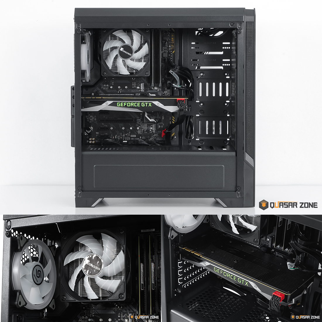 COX A5 아칸토 강화유리 HALO 블랙 > 퀘이사 칼럼 | 퀘이사존