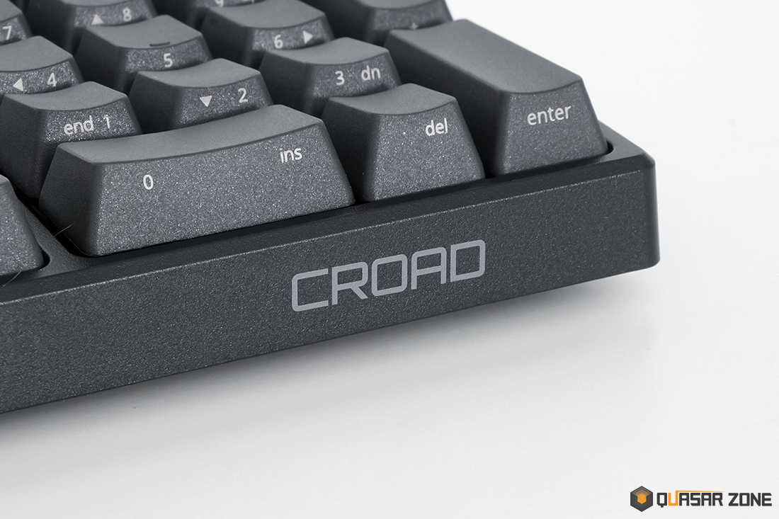 웨이코스 씽크웨이 CROAD C604 체리미엄 PBT 측각 게이밍 키보드 / CROAD X04 PBT 측각 104키 키캡 ...