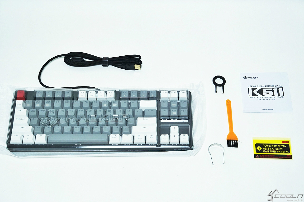 취향 저격! 텐키리스 게이밍 키보드 ABKO HACKER K511 카일 광축 (V1, 리니어) > 유저 칼럼 | 퀘이사존