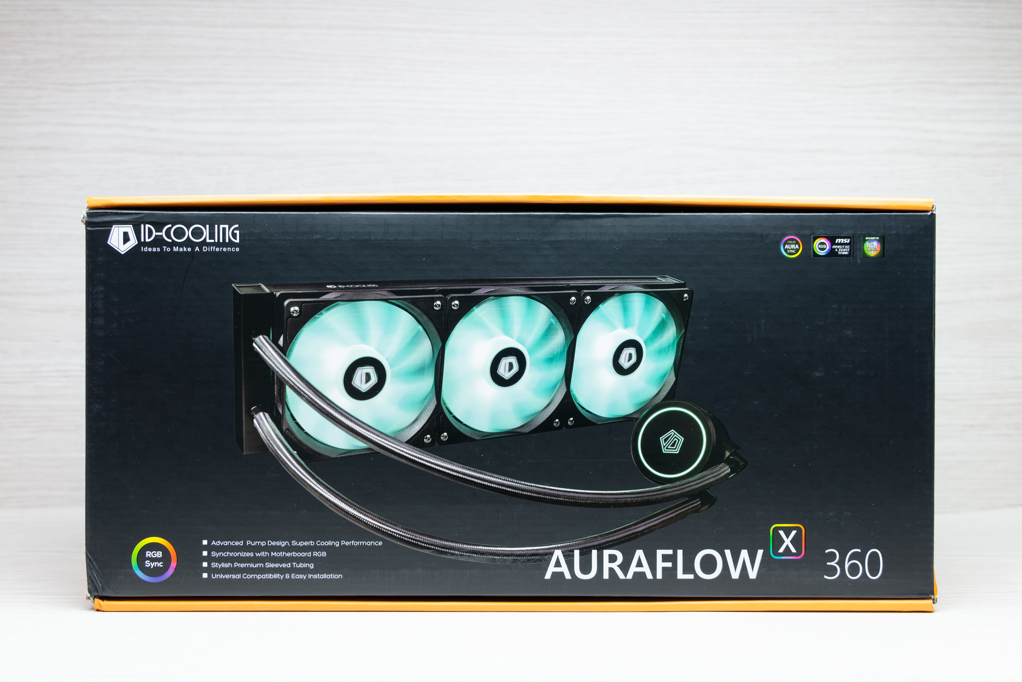 ID-COOLING AURAFLOW X 360 3열 일체형 수냉쿨러 개봉&설치 > 공랭/수랭쿨러 | 퀘이사존