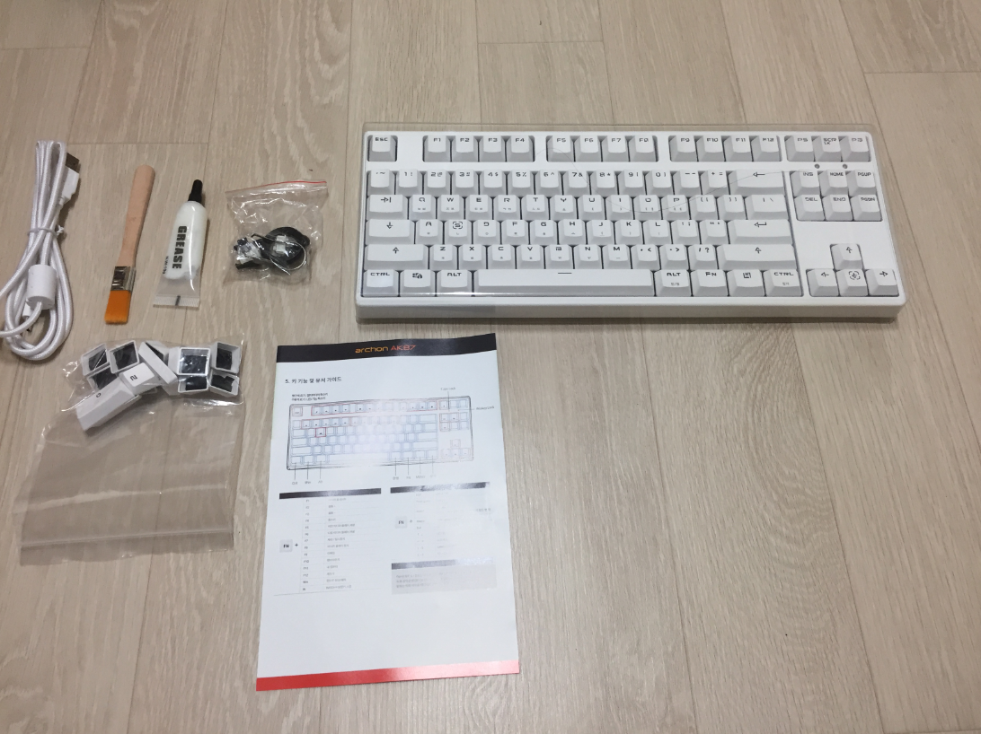 아콘 NEW AK87 RGB 후기 > 키보드/마우스 | 퀘이사존