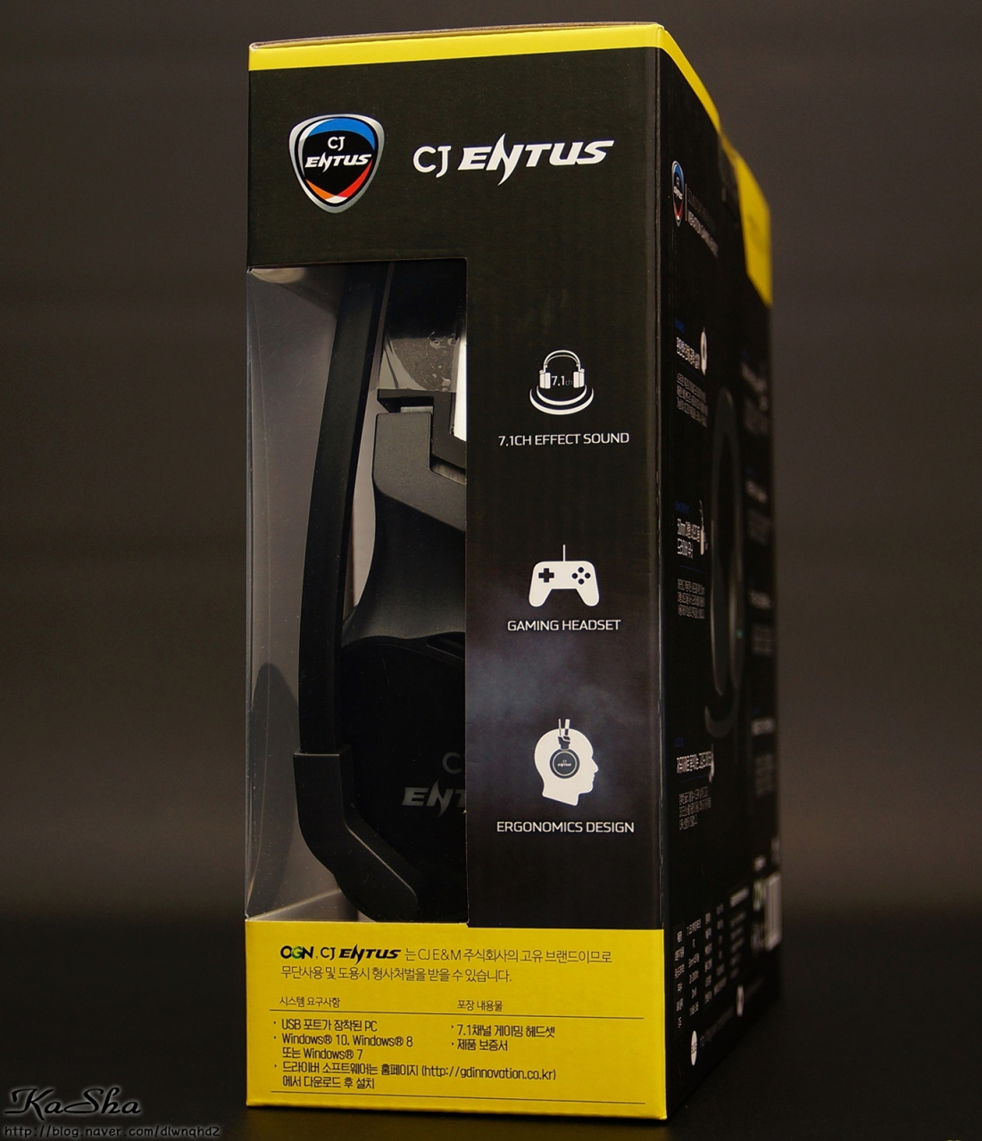 CJ ENM OGN-LV400 CJ ENTUS 7.1CH 진동 LED 게이밍 헤드셋 > 유저 칼럼 | 퀘이사존