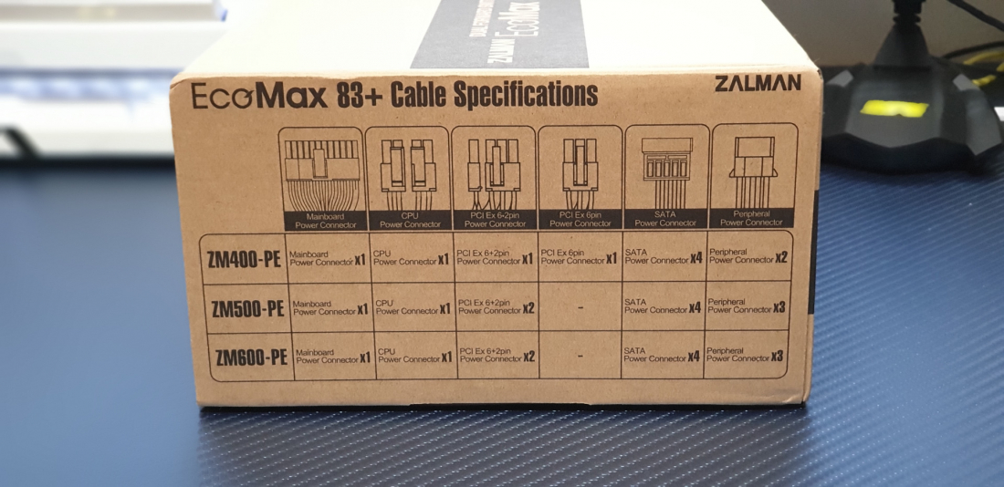 잘만 EcoMax 500W 83+ 파워서플라이 리뷰 > 유저 칼럼 | 퀘이사존