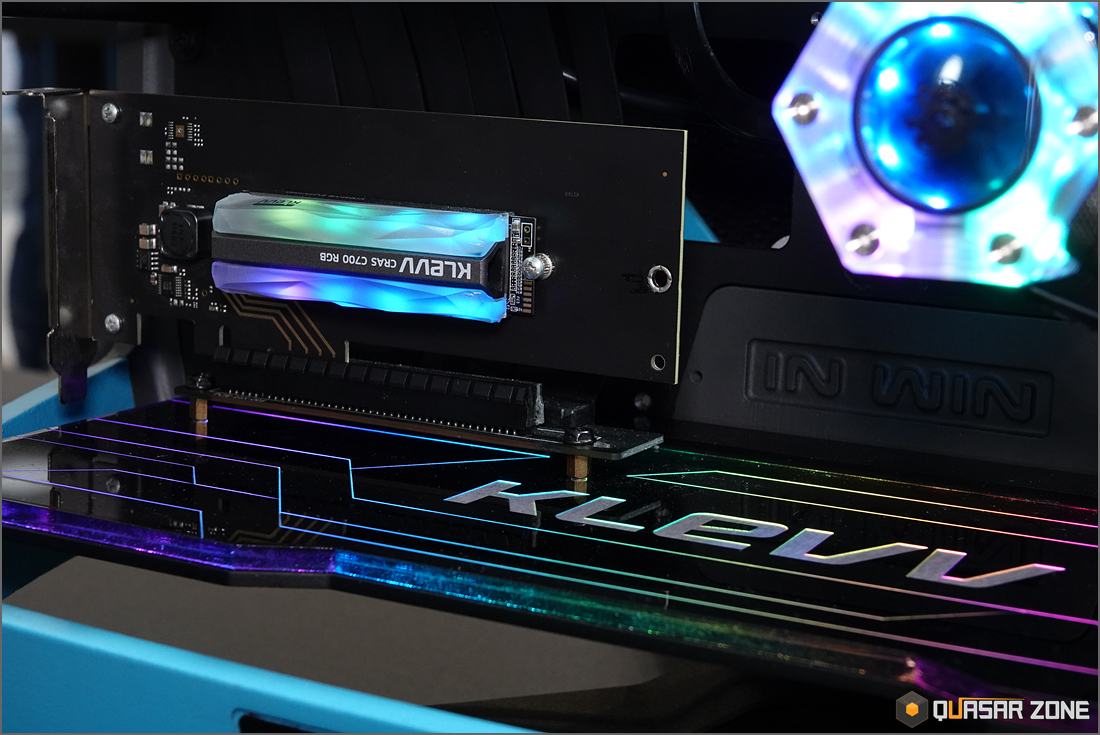 M.2 SSD도 이제 RGB! ESSENCORE KLEVV CRAS C700 RGB NVMe > 컴퓨텍스 2019 | 퀘이사존