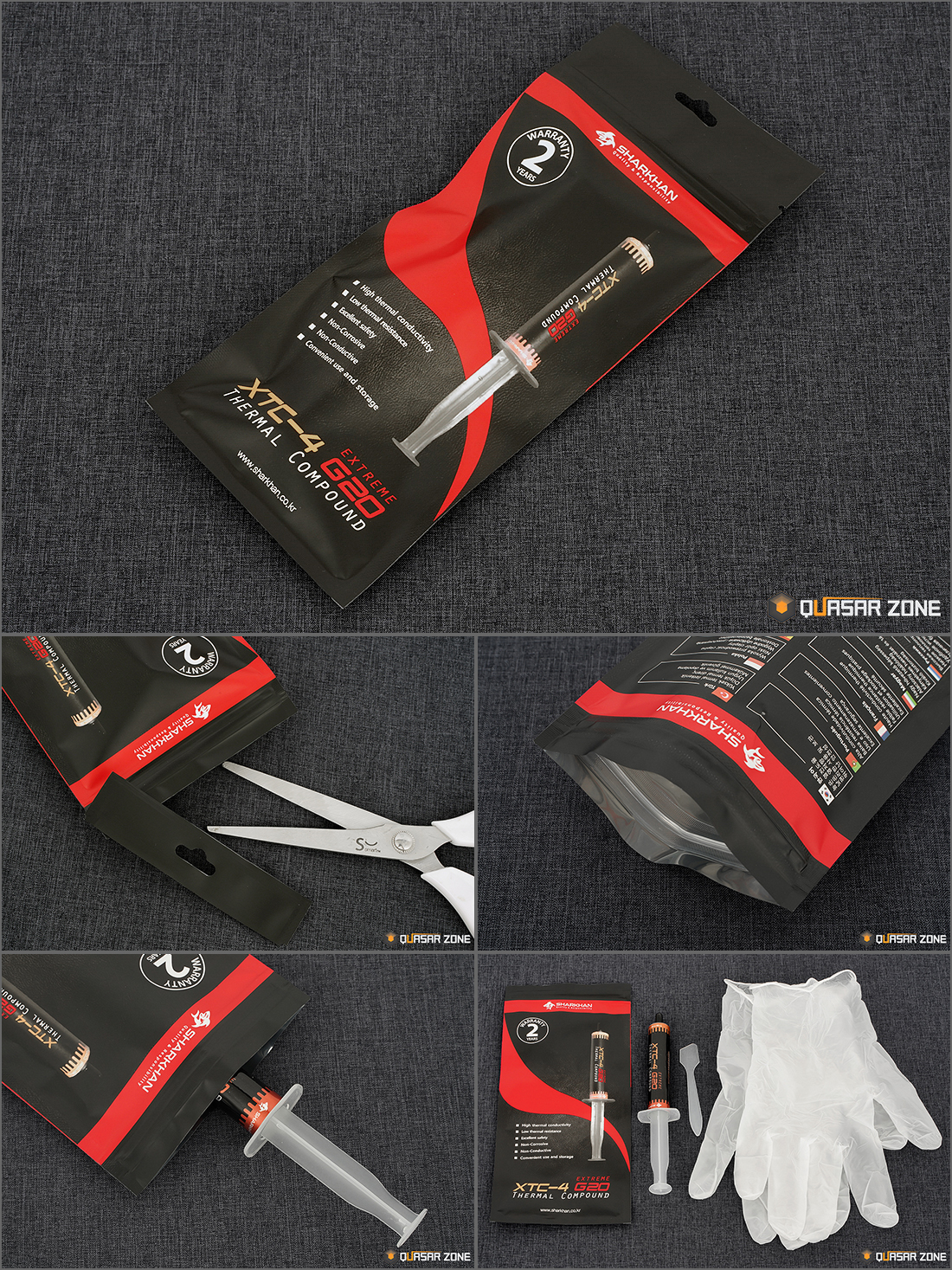 CHENGLIN SHARKHAN XTC-4 G20 써멀컴파운드 (20g) > 퀘이사 칼럼 | 퀘이사존