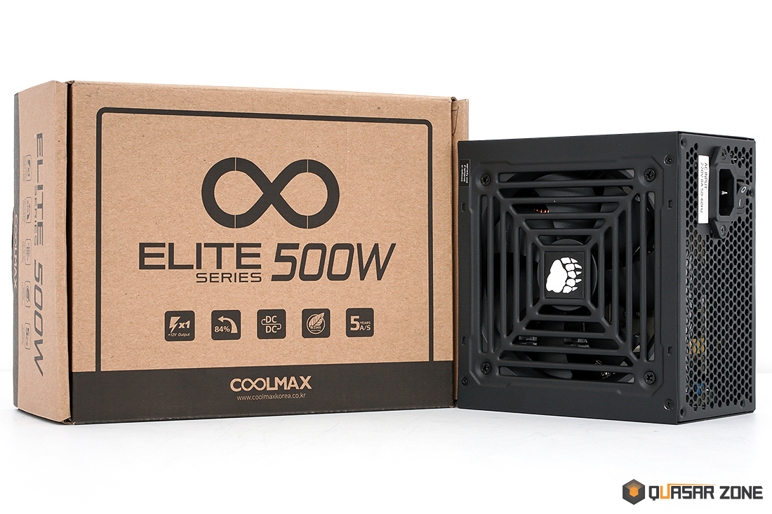 COOLMAX ELITE 500W +12V Single Rail 84+ > 퀘이사 칼럼 | 퀘이사존