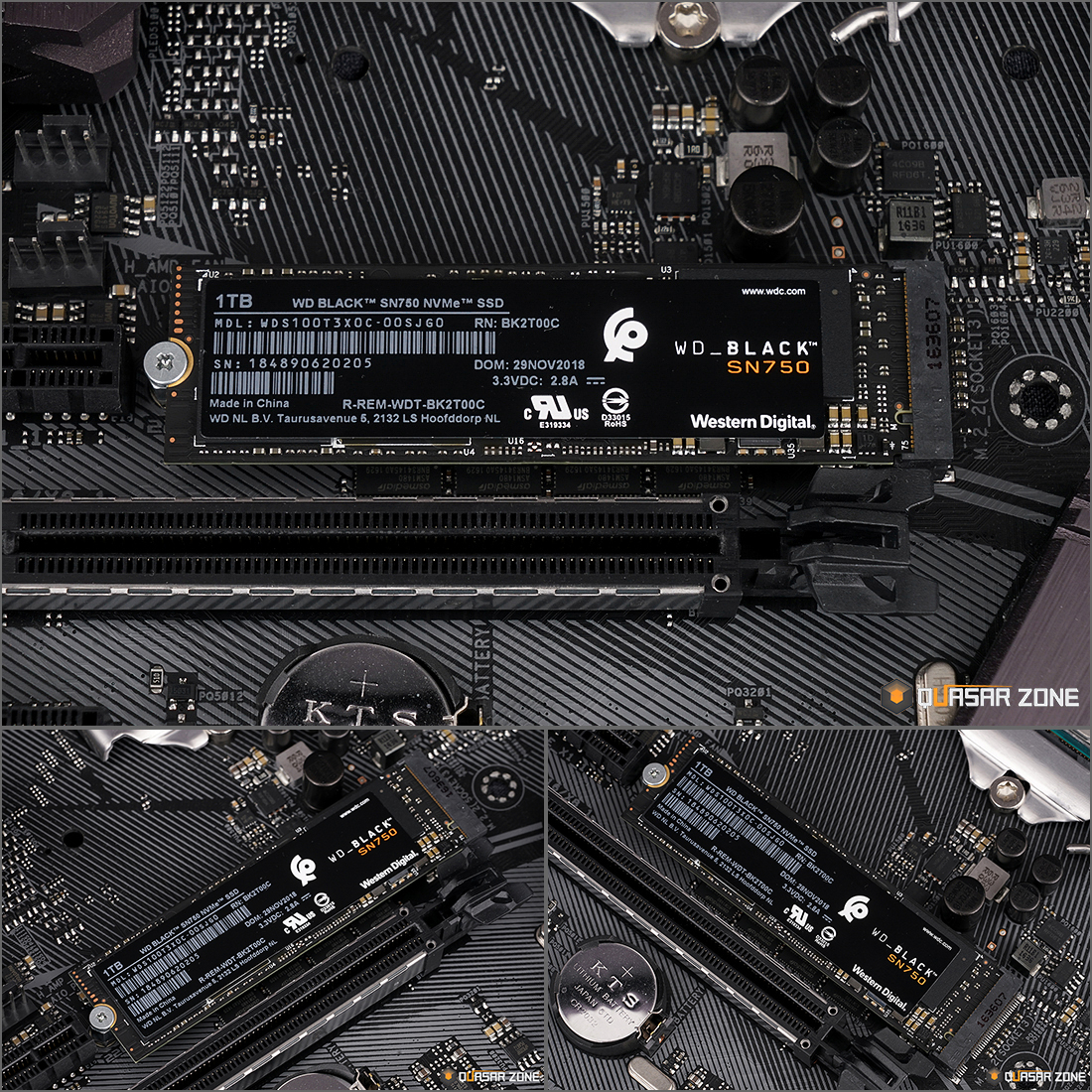 Western Digital WD Black SN750 NVMe SSD (1TB) > 퀘이사 칼럼 | 퀘이사존