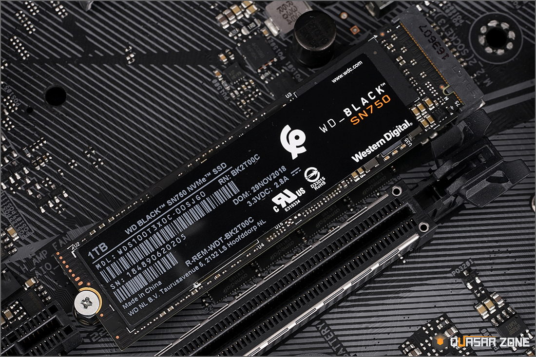 Western Digital WD Black SN750 NVMe SSD (1TB) > 퀘이사 칼럼 | 퀘이사존