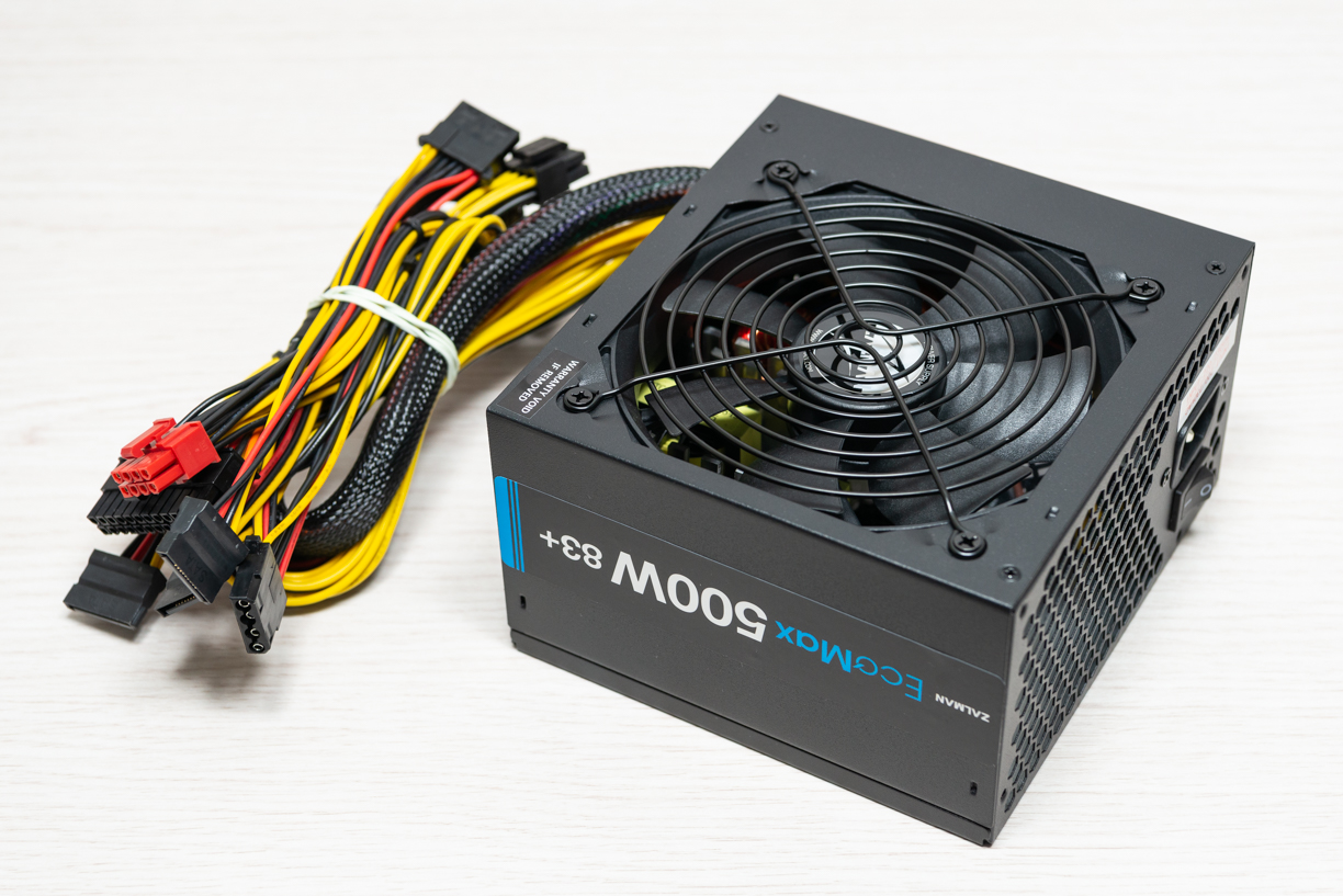 가성비 파워서플라이, 잘만 Ecomax 500W 83+ 파워서플... > 유저 칼럼 | 퀘이사존