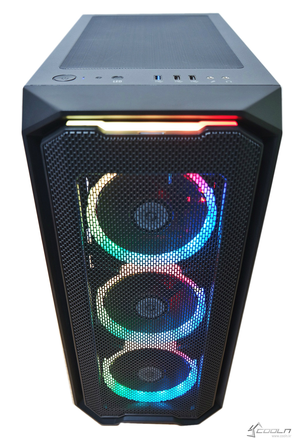 전면 메쉬로 쿨링 성능이 뛰어나면서 화려한 케이스~ ABKO S... > 유저 칼럼 | 퀘이사존