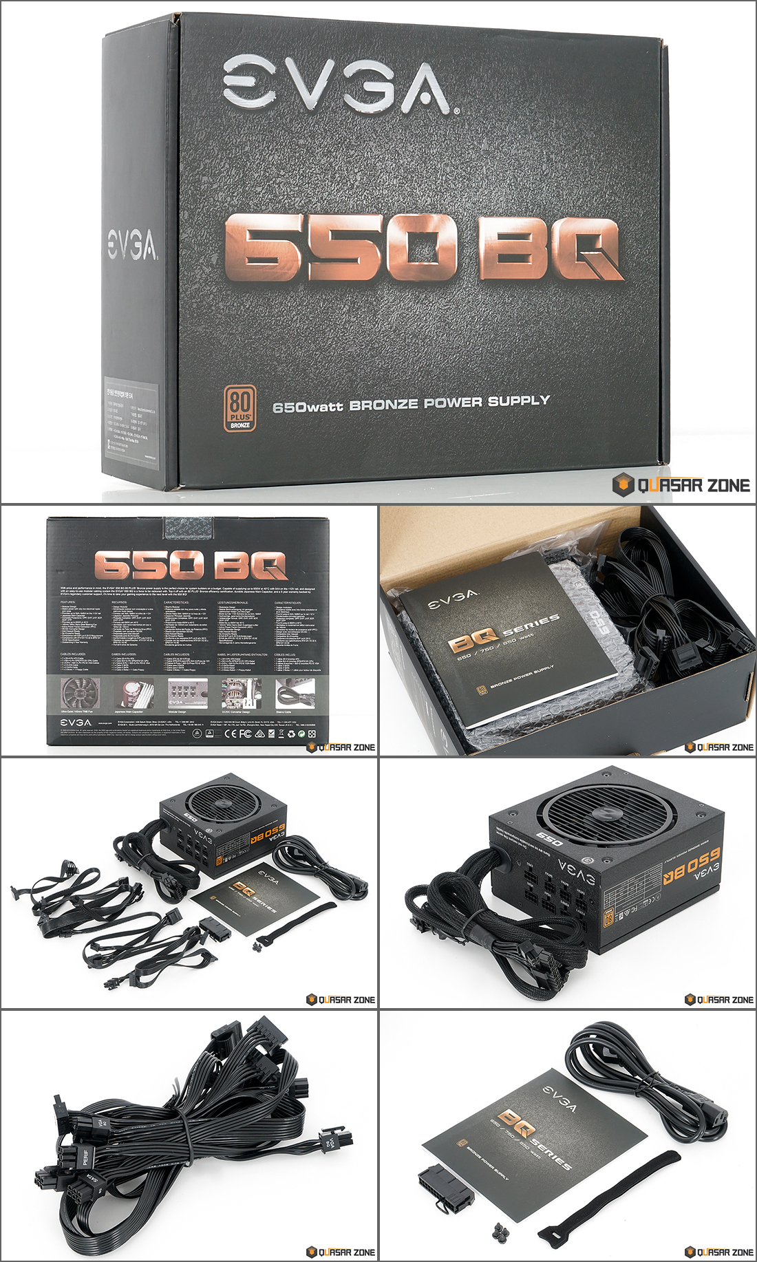 EVGA 650 BQ 80PLUS BRONZE > 퀘이사 칼럼 | 퀘이사존