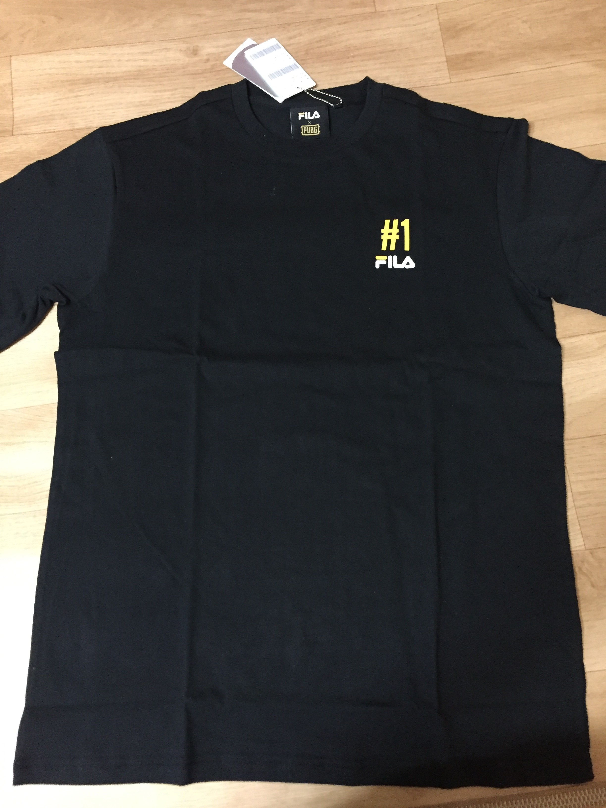 배그 FILA x PUBG 티셔츠 도착했습니다^^ > 자유게시판 | 퀘이사존