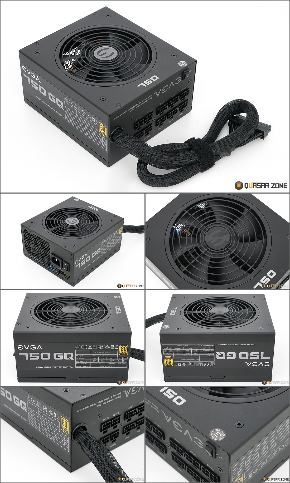 EVGA 750 GQ 80PLUS GOLD > 퀘이사 칼럼 | 퀘이사존