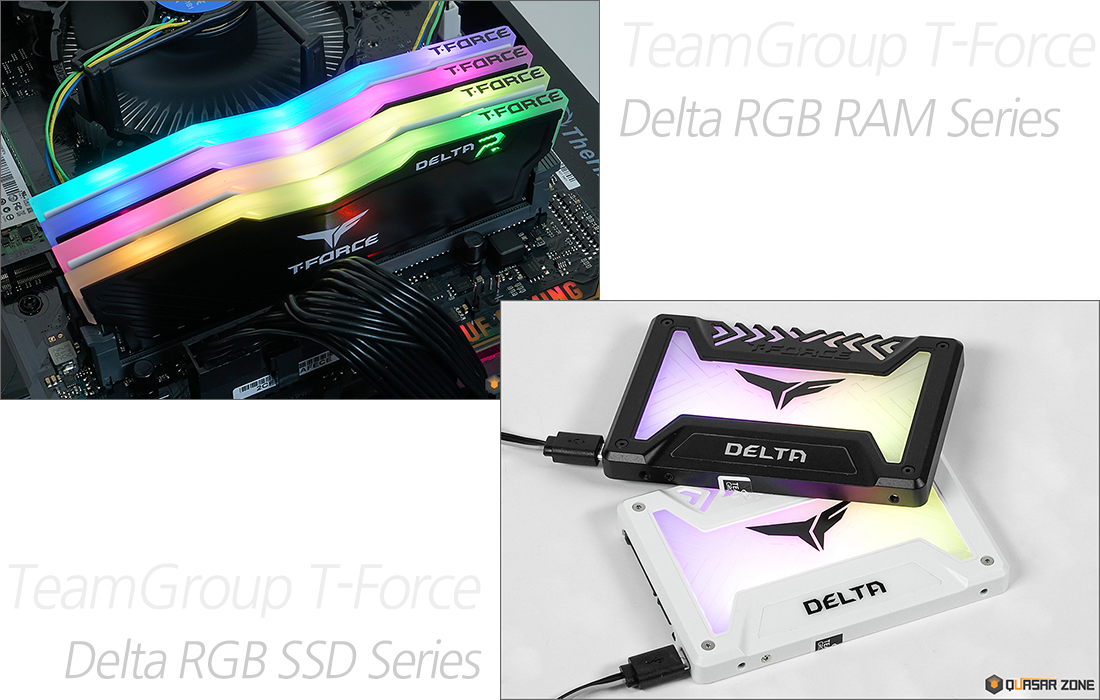 TEAMGROUP T-FORCE DELTA RGB를 알아보자! > 퀘이사 칼럼 | 퀘이사존