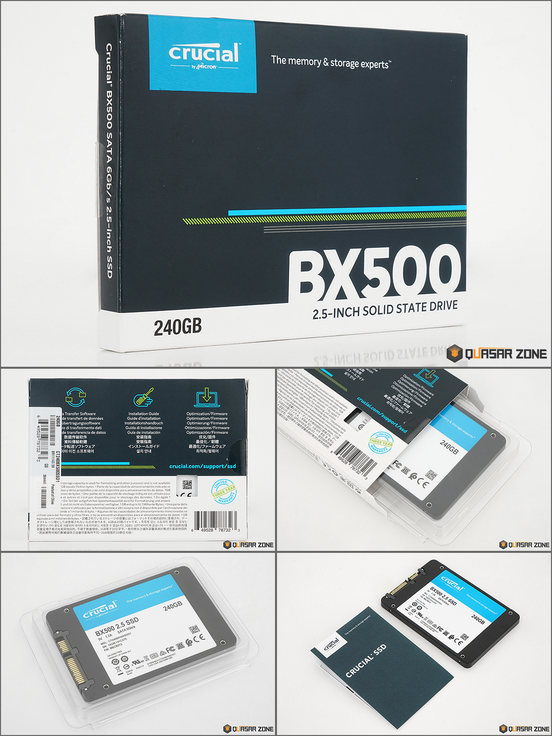 마이크론 Crucial BX500 아스크텍 (240GB) > 퀘이사 칼럼 | 퀘이사존