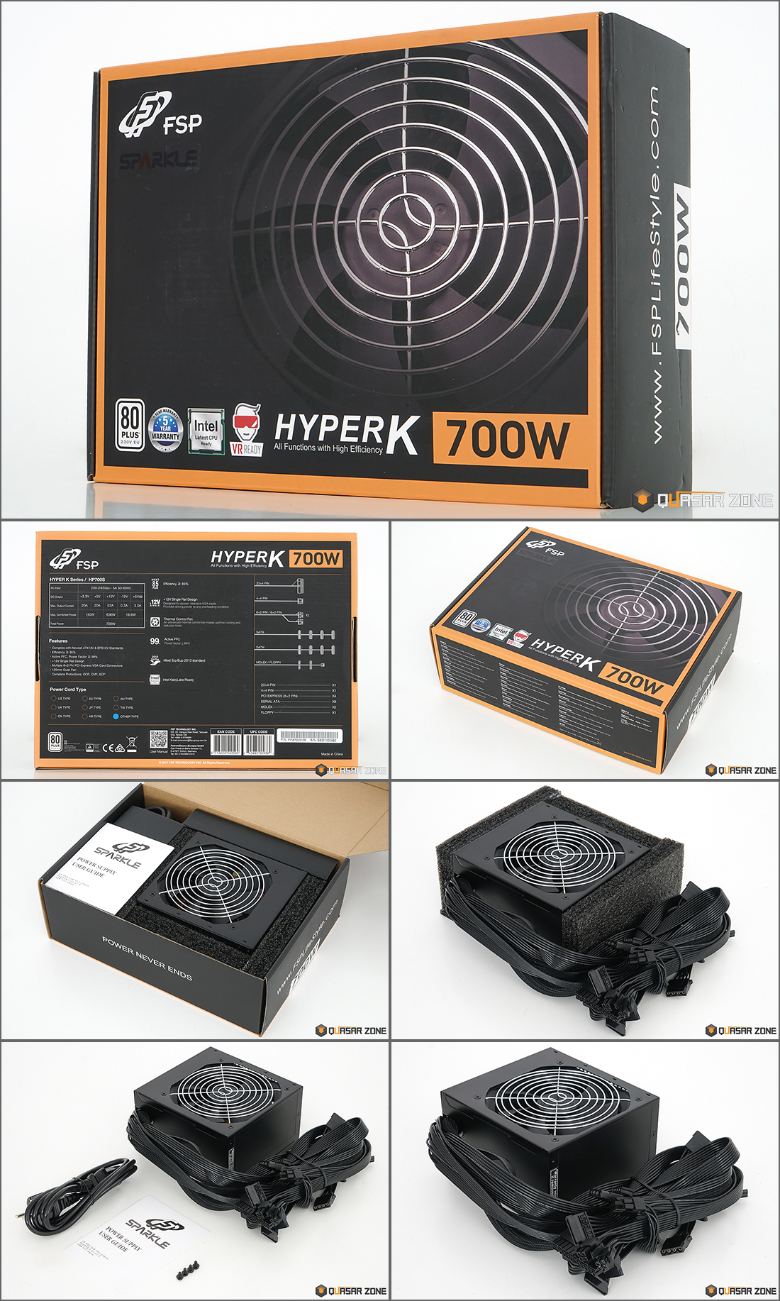 FSP HYPER K 700W 80PLUS Standard 230V EU > 퀘이사 칼럼 | 퀘이사존