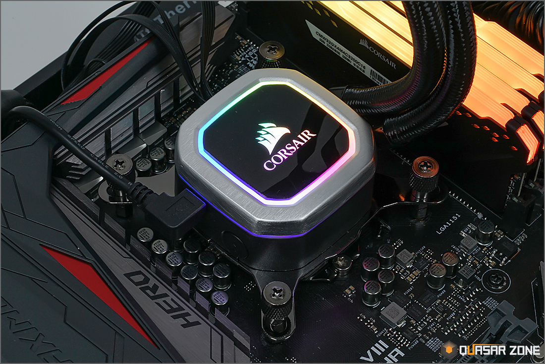 CORSAIR HYDRO SERIES H115i RGB Platinum > 퀘이사 칼럼 | 퀘이사존