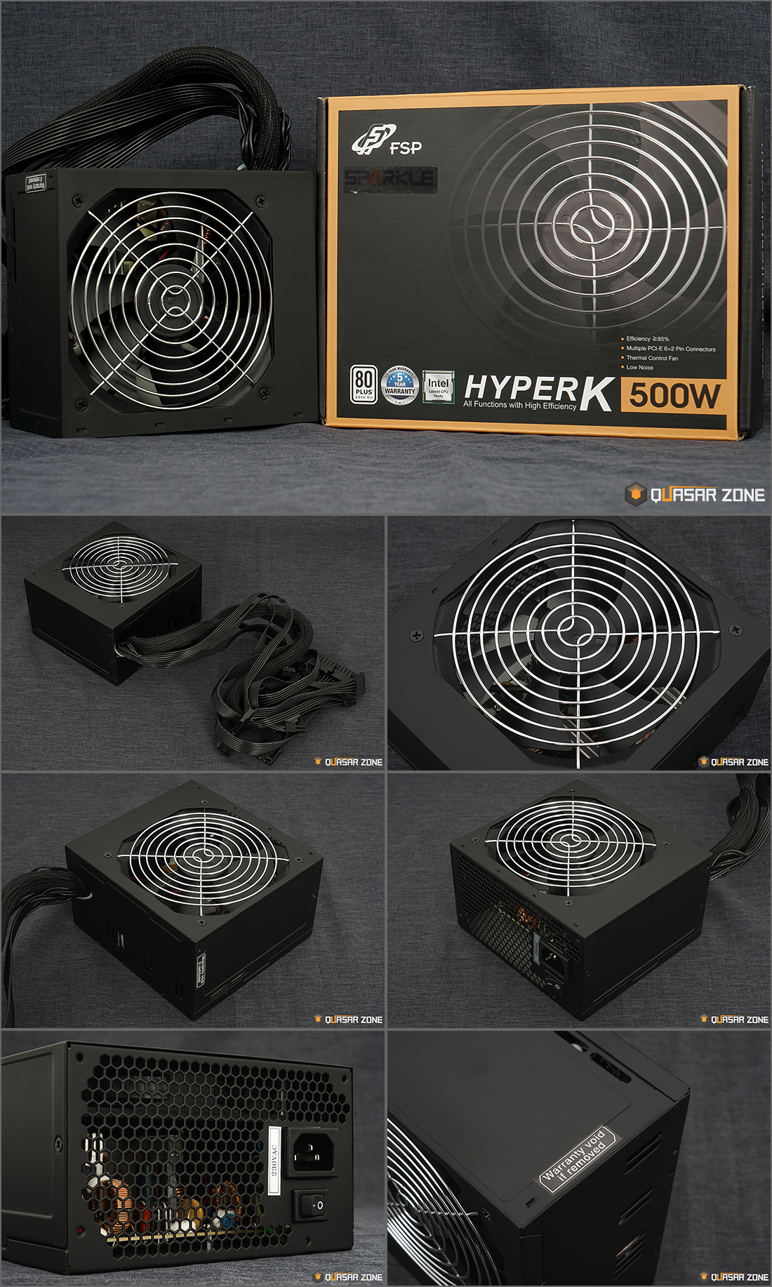 FSP HYPER K 500W 80PLUS Standard 230V EU > 퀘이사 칼럼 | 퀘이사존