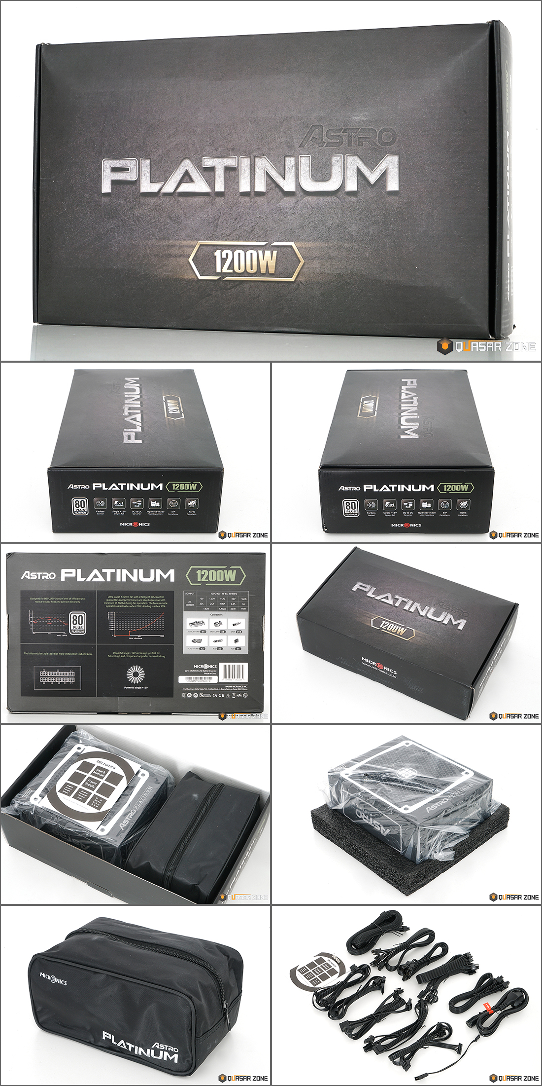 마이크로닉스 ASTRO Platinum 1200W 풀모듈러 > 퀘이사 칼럼 | 퀘이사존