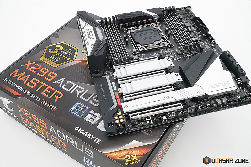GIGABYTE X299 AORUS MASTER 제이씨현 > 리포트 | 퀘이사존