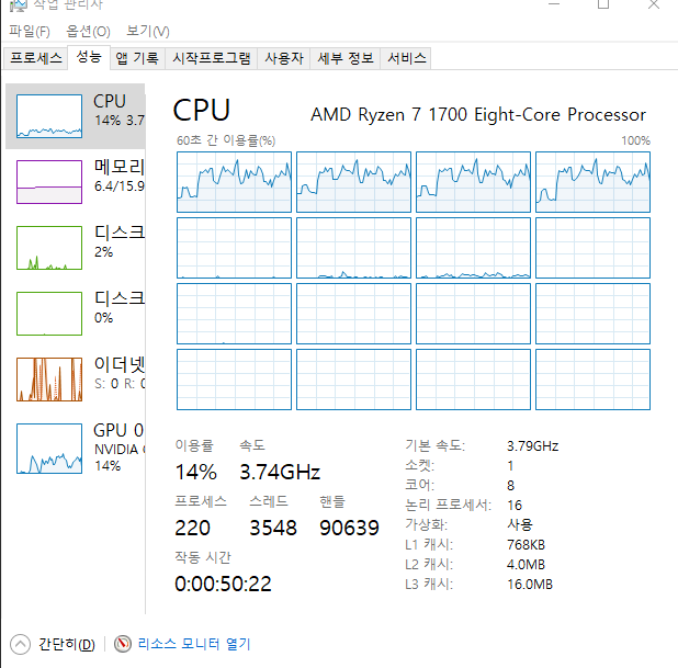 LOL cpu점유율의 상태가??? > CPU/메인보드/램 | 퀘이사존 QUASARZONE